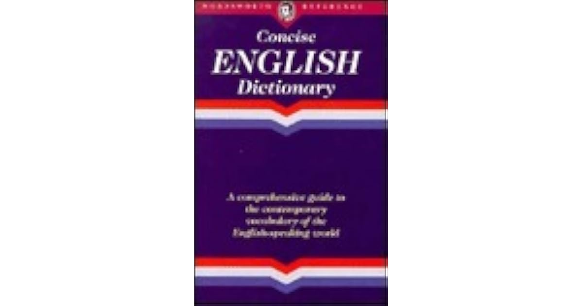Concise English Dictionary by Wordsworth Editions