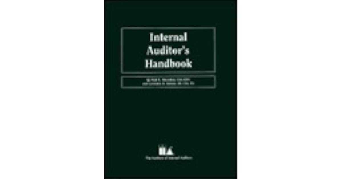 Internal Auditor's Handbook by Lawrence B. Sawyer