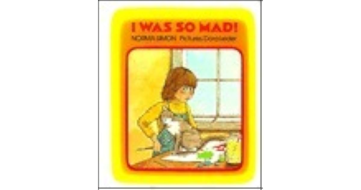 I Was So Mad! by Norma Simon