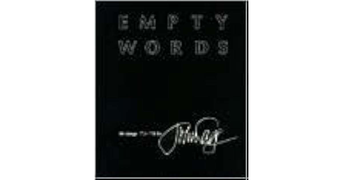 Empty Words: Writings '73-'78 by John Cage