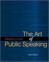 The Art Of Public Speaking 13th Edition Amazon