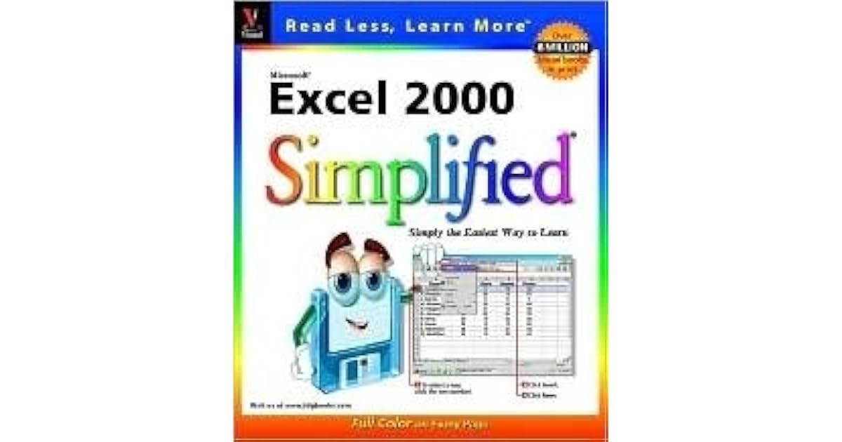 Microsoft Excel 2000 Simplified by Ruth Maran