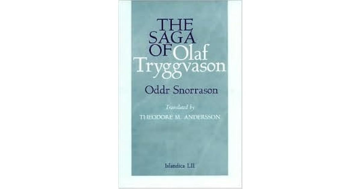 The Saga of Olaf Tryggvason by Oddr Snorrason