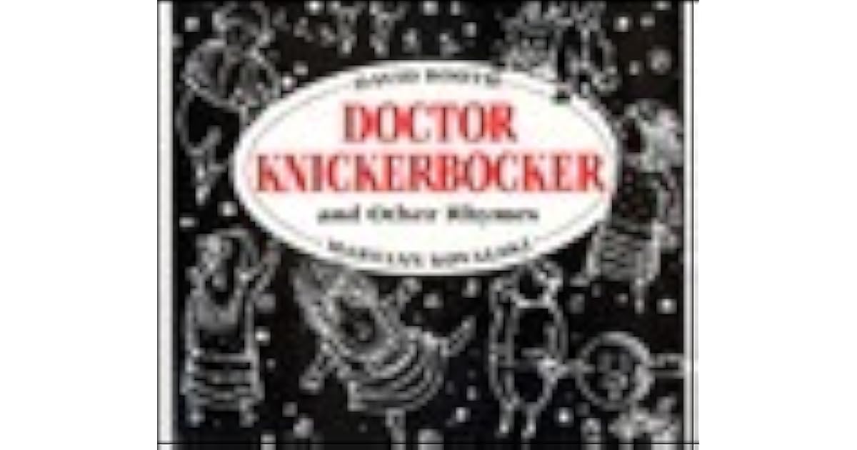 Doctor Knickerbocker by David Booth