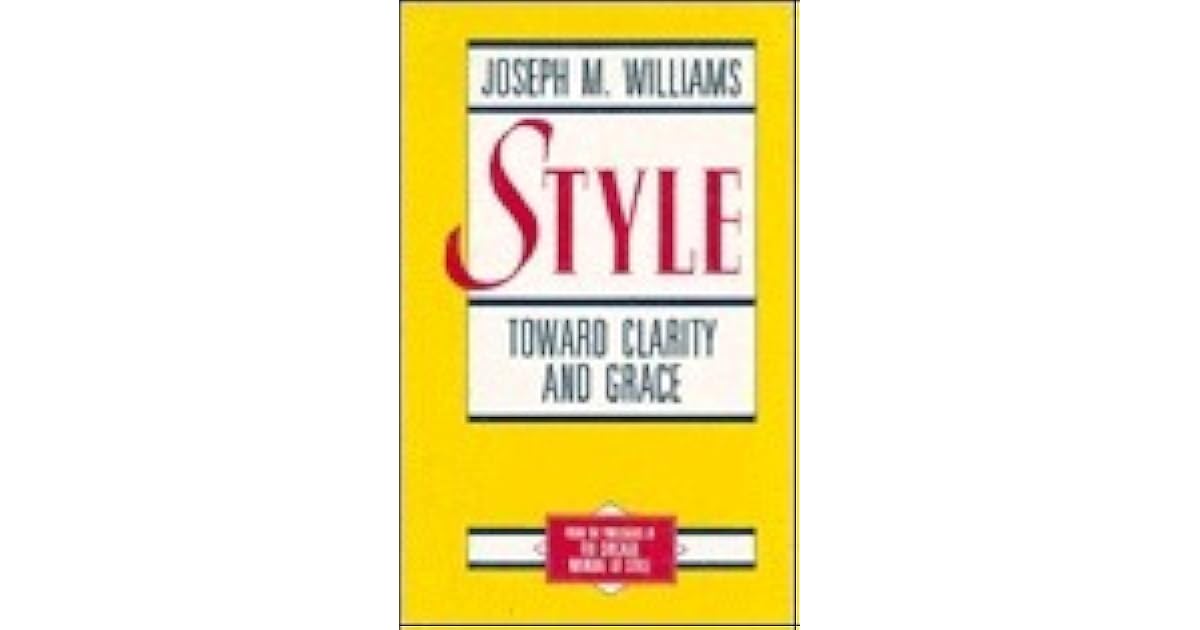 James (Baltimore, MD)’s review of Style: Toward Clarity and Grace