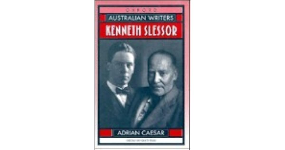 Kenneth Slessor by Adrian Caesar