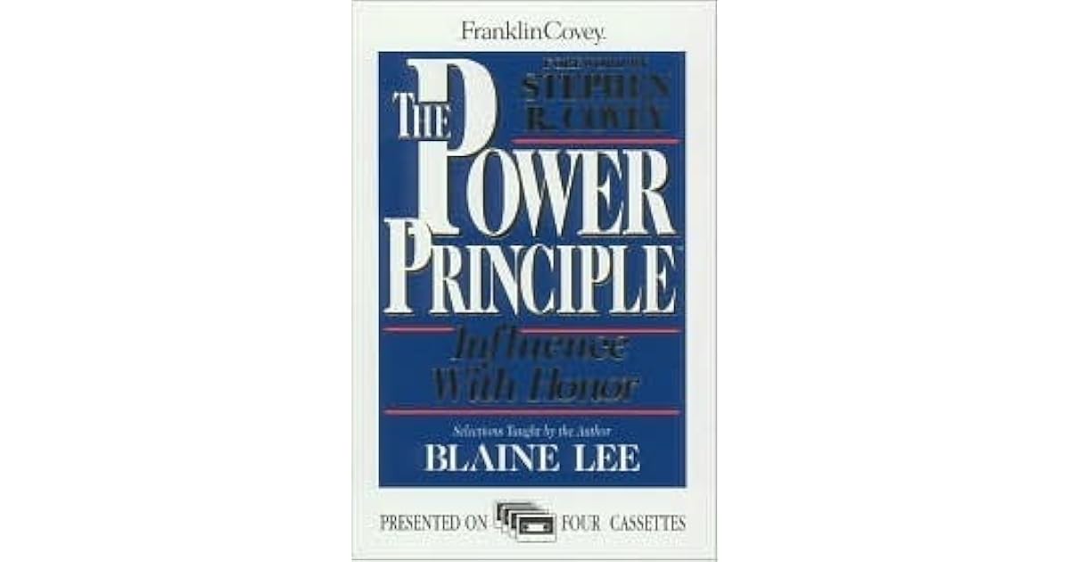 The Power Principle by Blaine Lee