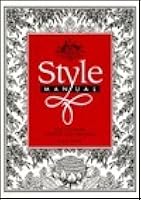 Style Manual: For Authors, Editors and Printers by Australian ...