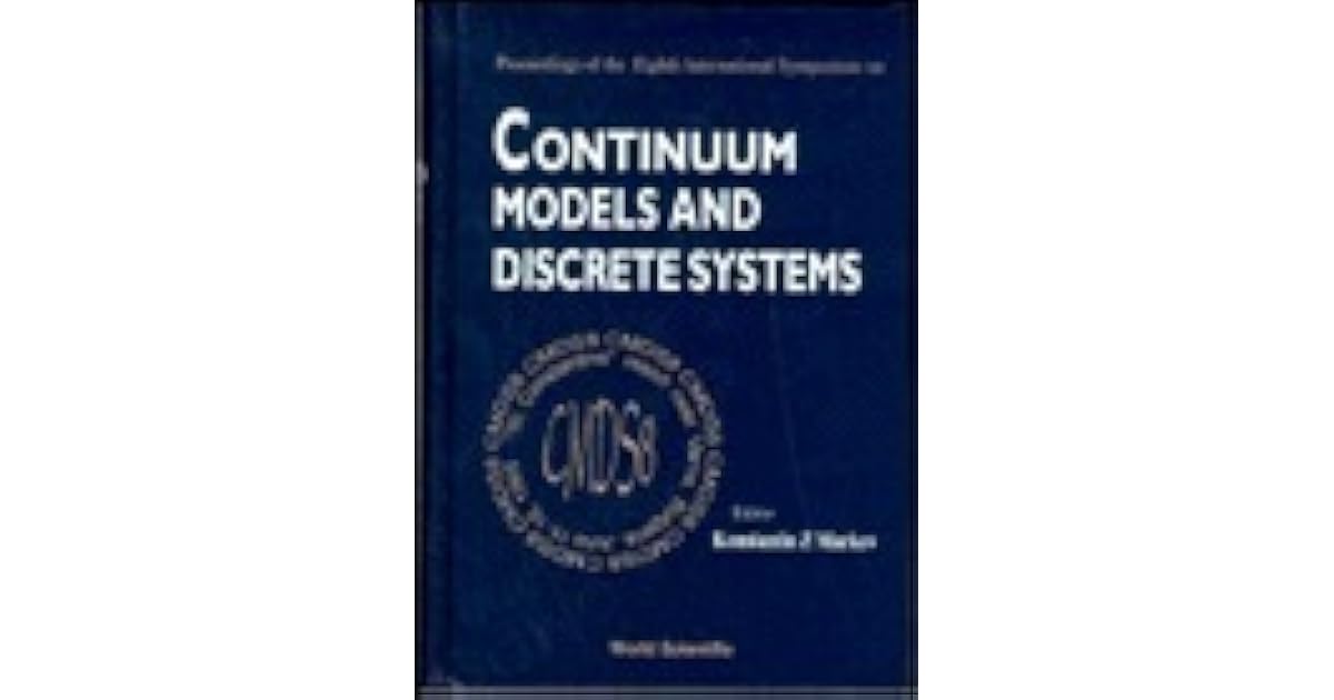 Continuum Models And Discrete Systems: Proceedings Of The Eighth ...