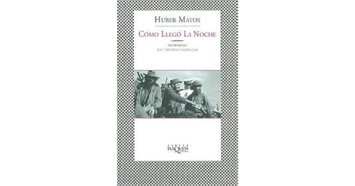 como-llego-la-noche-huber-matos-pdf