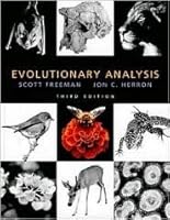 Evolutionary Analysis by Scott Freeman