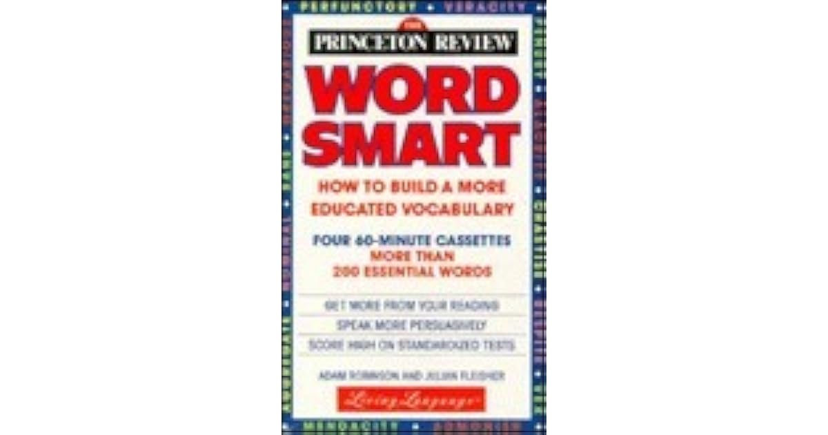 The Princeton Review Wordsmart I Audio Program: How to Build a More ...