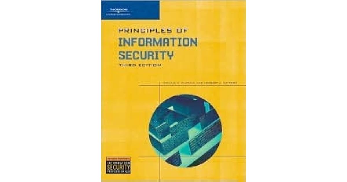 Principles of Information Security by Michael E. Whitman