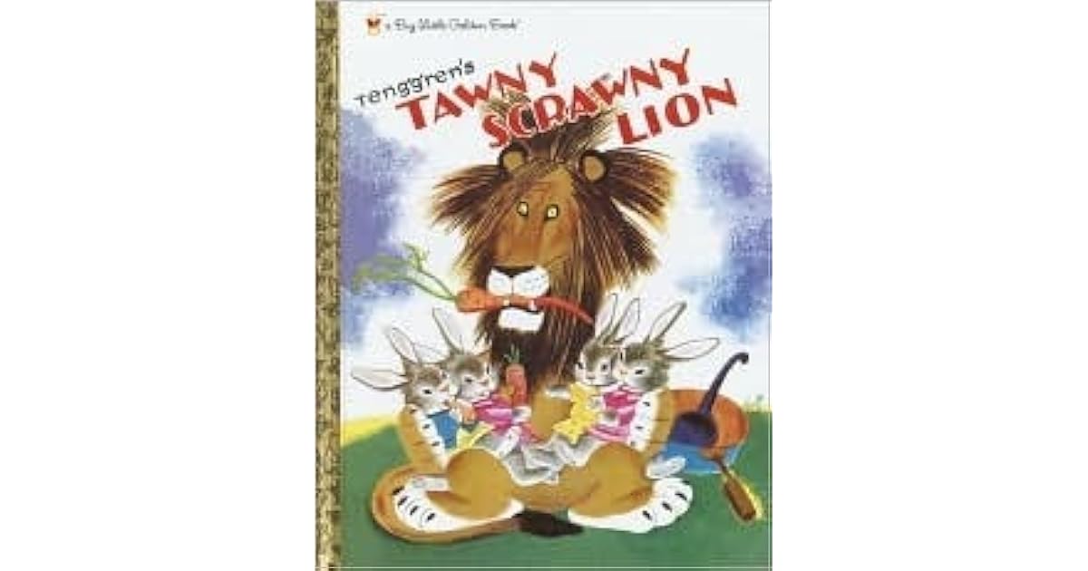Tawny Scrawny Lion (Big Little Golden Books) by Kathryn Jackson