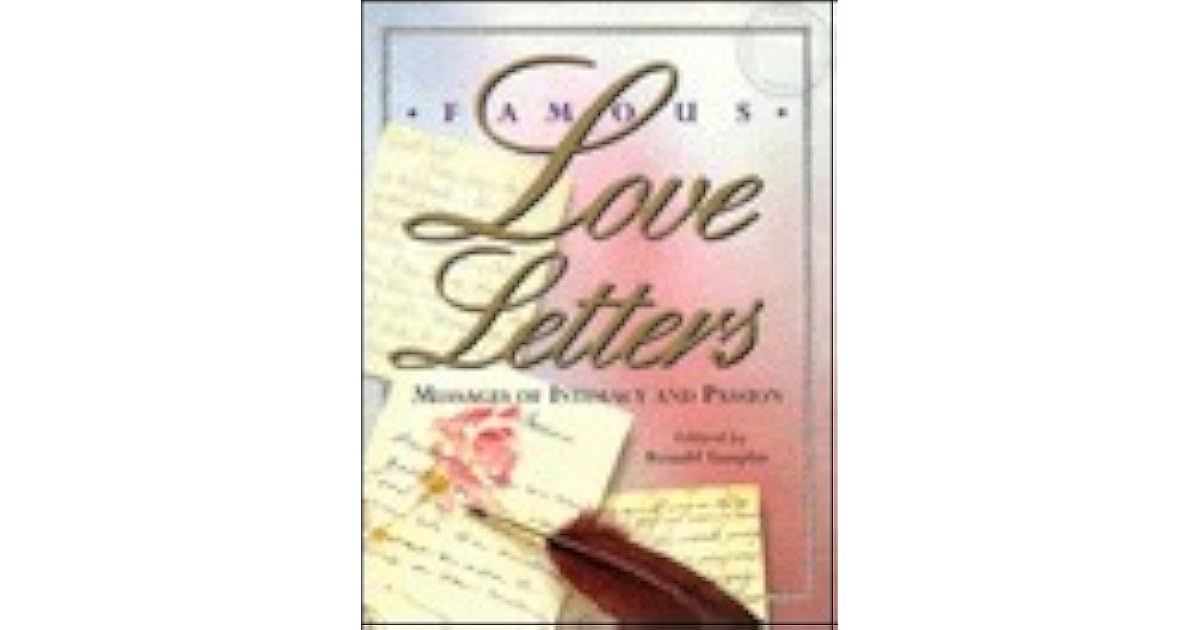 Famous love letters by Ronald Tamplin