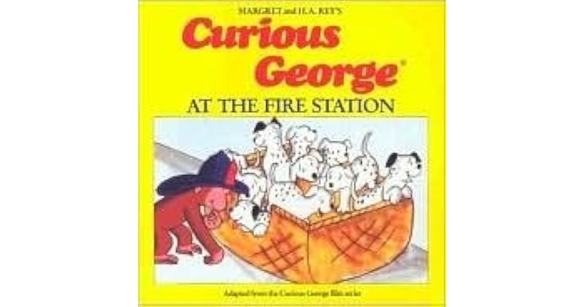 Curious George at the Fire Station Book & Cassette by Margret Rey