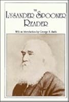 The Lysander Spooner Reader by Lysander Spooner