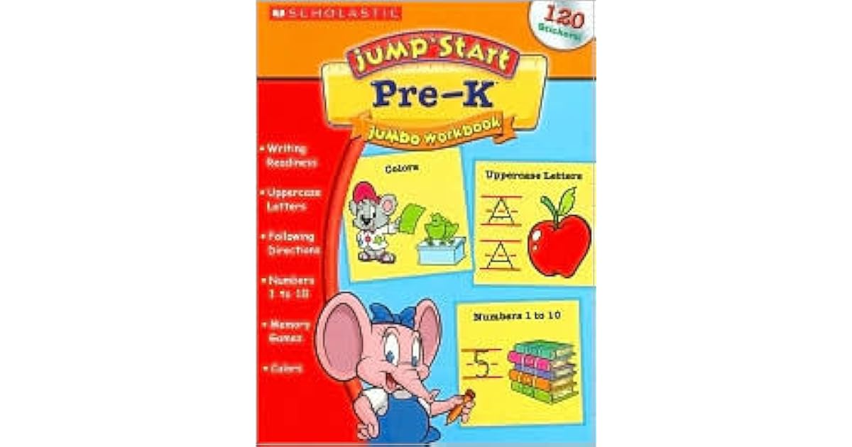 Jumpstart Pre-k: Jumbo Workbook by Duendes del Sur