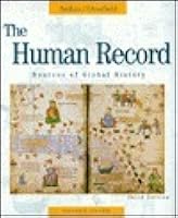 The Human Record: Sources of Global History, Volume I: To 1700 by ...