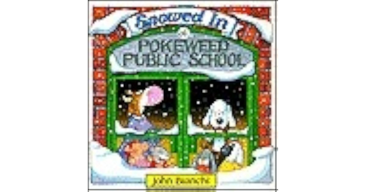 Snowed in at Pokeweed Public School by John Bianchi