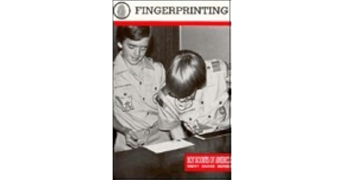 Fingerprinting by Boy Scouts of America