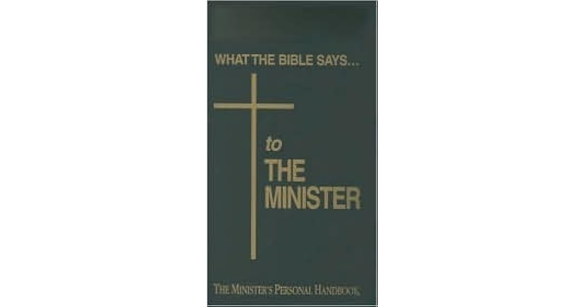 Minister's Personal Handbook by Leadership Ministries Worldwide