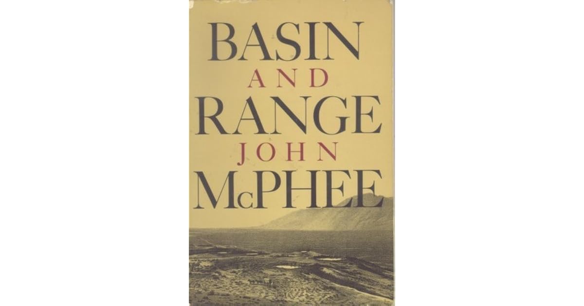 Basin and Range by John McPhee