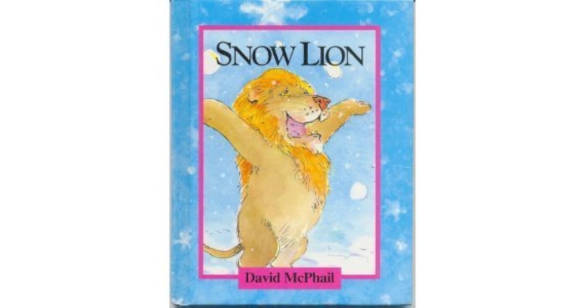 Snow Lion by David McPhail