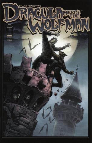 Frank Frazetta's Dracula Meets The Wolfman by Frank Frazetta