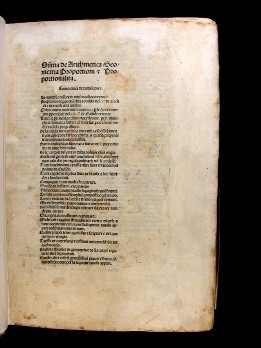 Summa de Arithmetica Geometria Proportioni et Propotionalita by Luca ...