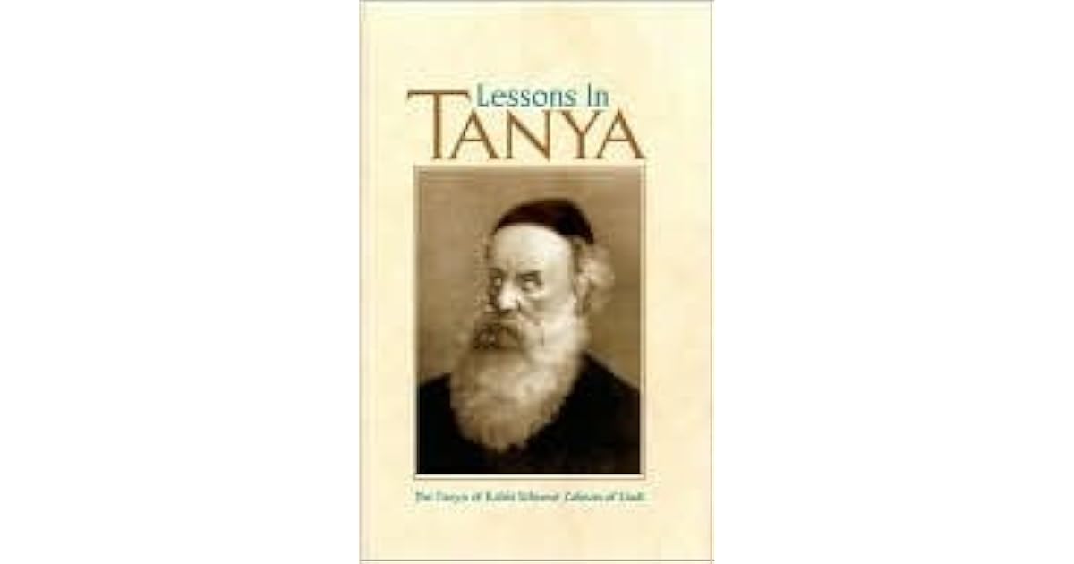 Lessons in Tanya: Volume 3 by Shneur Zalman