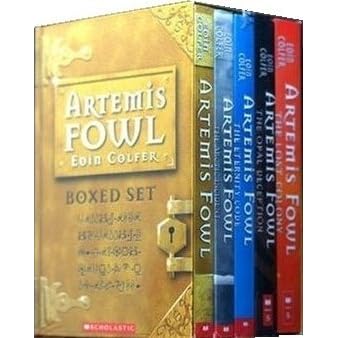 Artemis Fowl Boxed Set, Bks 1-5 (Artemis Fowl, #1-5) by Eoin Colfer ...