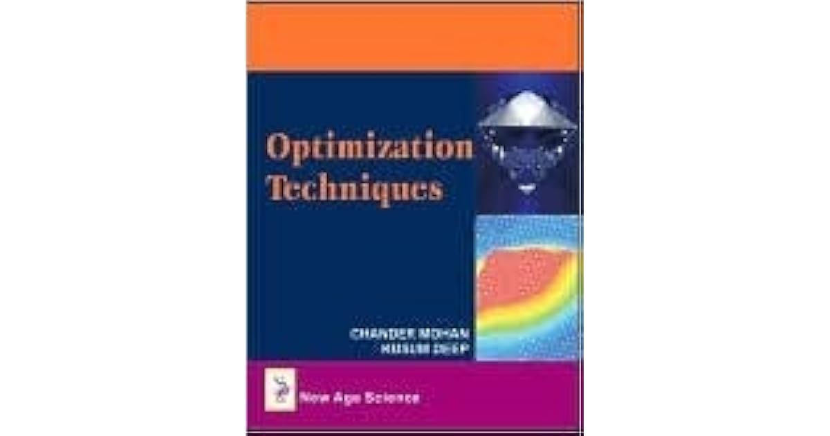 Optimization Techniques by C. Mohan