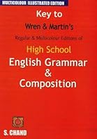Key to Wren & Martin Regular & Multicolour Edition of High School ...