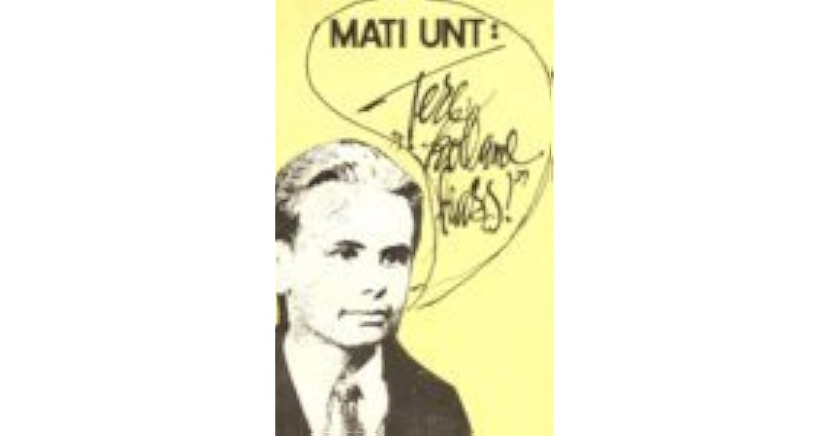 Tere, kollane kass. by Mati Unt