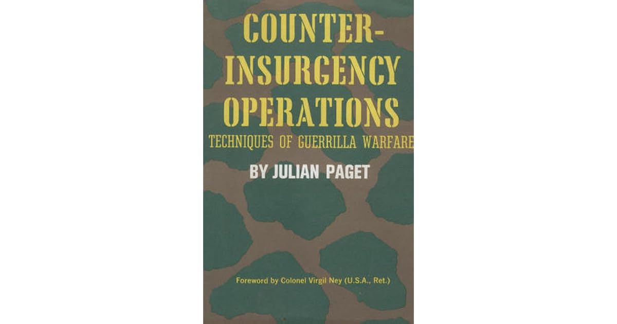 Counter-Insurgency Operations: Techniques of Guerrilla Warfare by ...