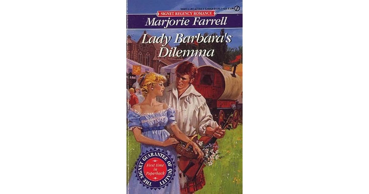 Lady Barbara's Dilemma (Regency Trilogy, #3) by Marjorie Farrell