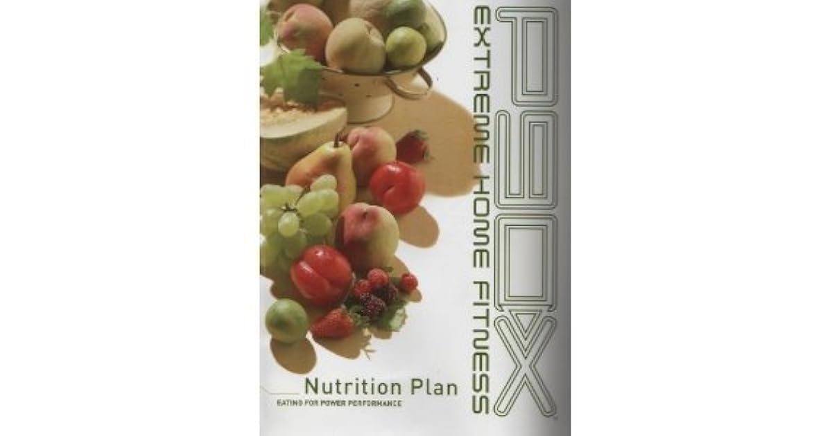 P90x Nutrition Plan Book | Besto Blog