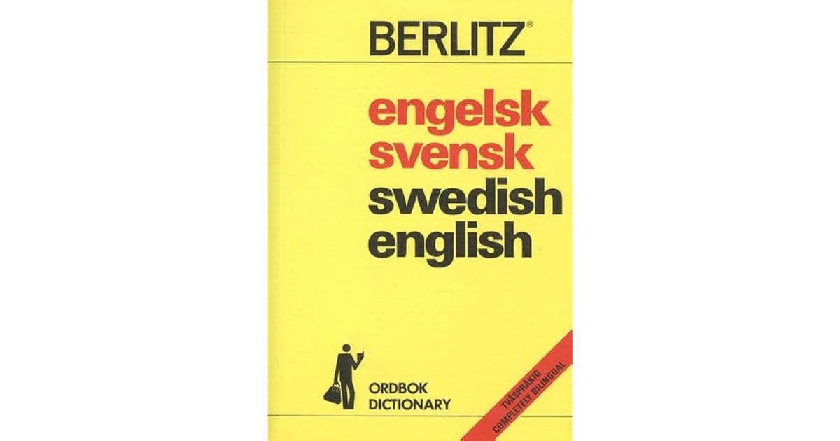 English Swedish, Swedish-English/Engelsk-Svensk, Svensk-Engelsk Ordbok ...