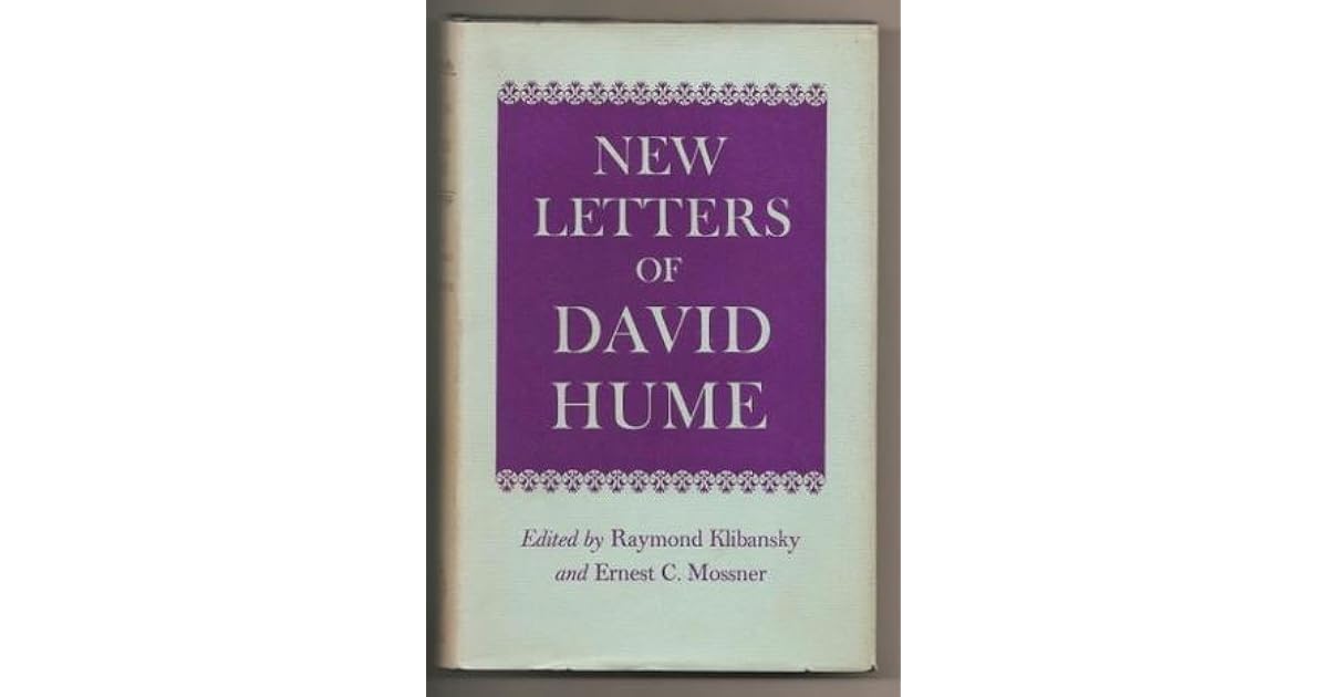 New Letters of David Hume by David Hume