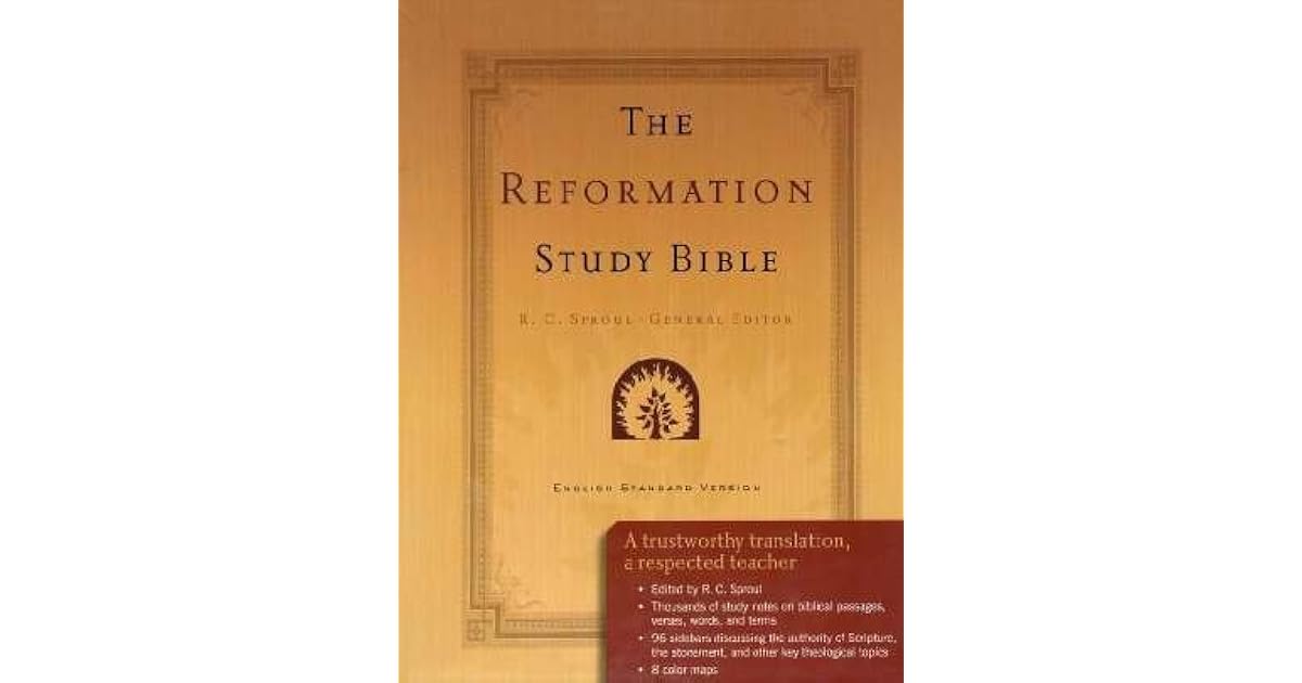Reformation Study Bible-ESV by Anonymous