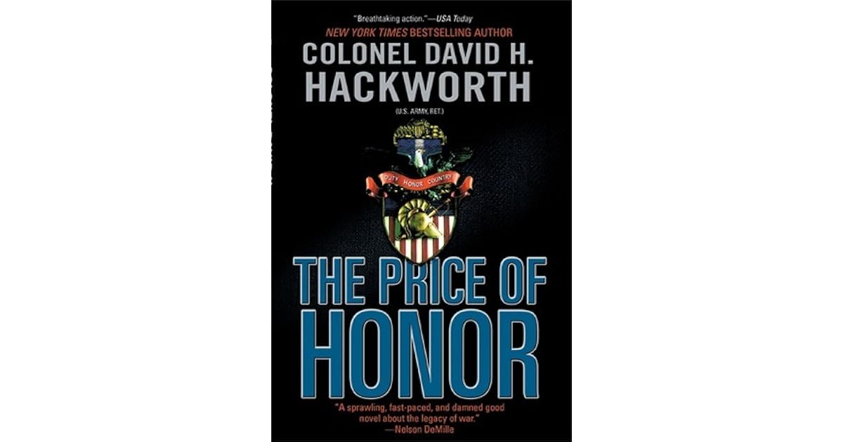 The Price of Honor by David H. Hackworth
