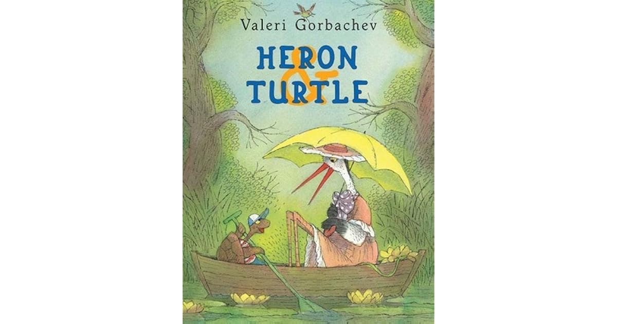 Heron and Turtle by Valeri Gorbachev