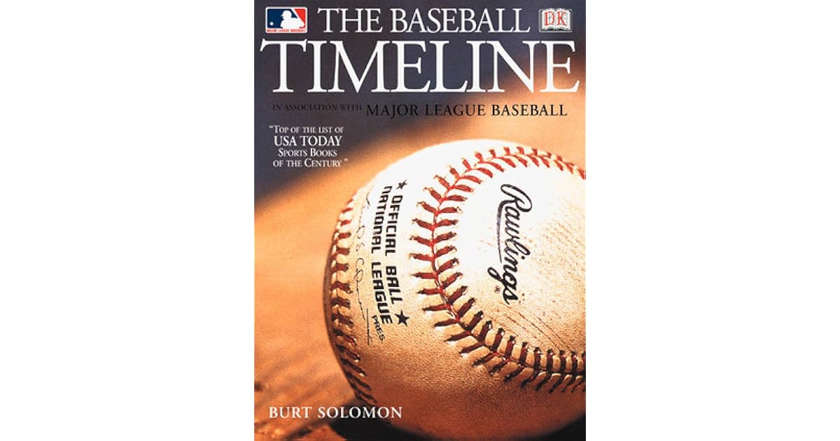The Baseball Timeline by Burt Solomon