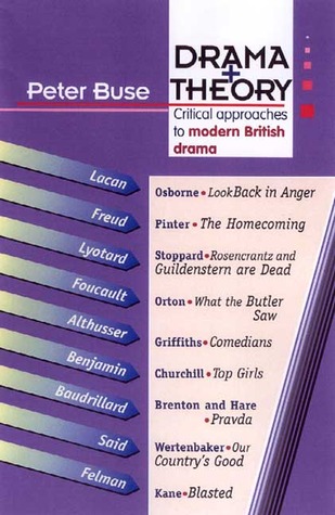 Drama + Theory: Critical Approaches To Modern British Drama by Peter Buse