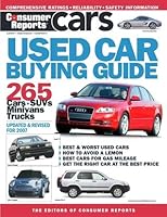 Used Car Buying Guide 2008 by Consumer Reports