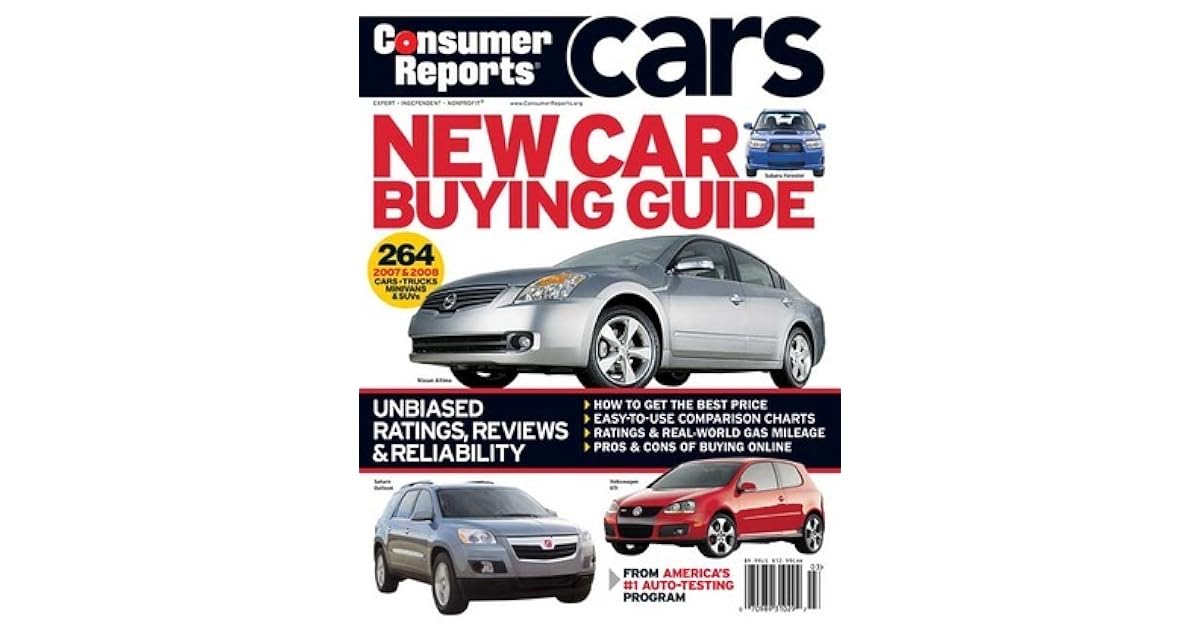 New Car Buying Guide 2008 by Consumer Reports