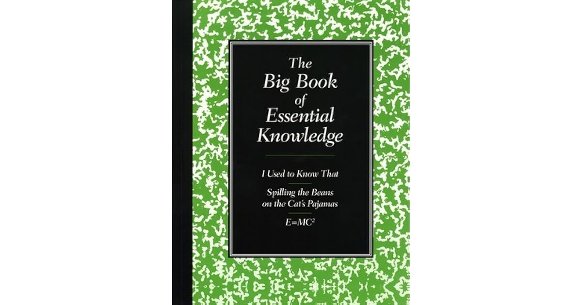 The Big Book of Essential Knowledge by Caroline Taggart
