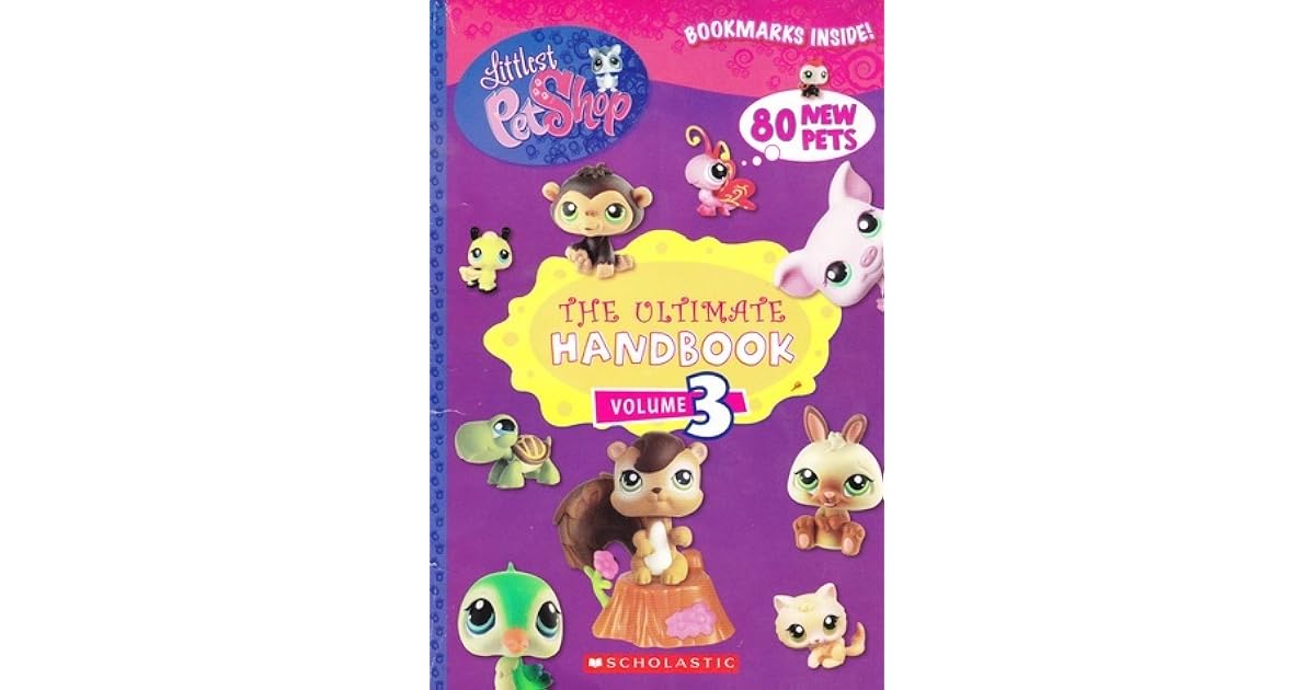 The Ultimate Handbook Volume 3 Littlest Pet Shop Bookmarks Inside by ...