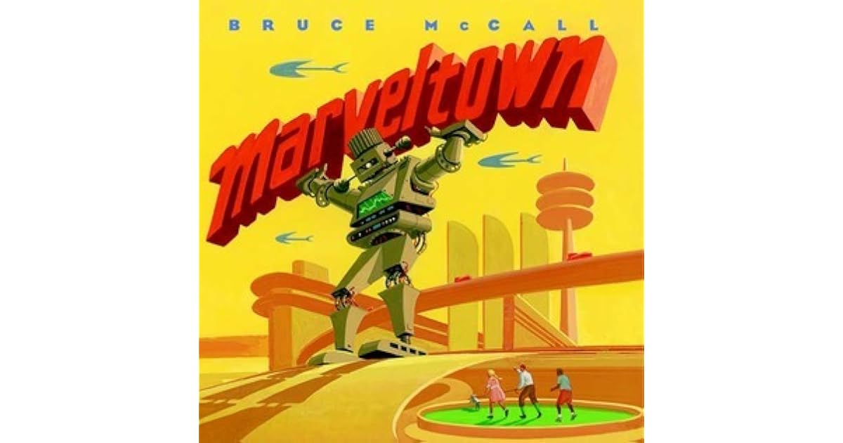Marveltown by Bruce McCall